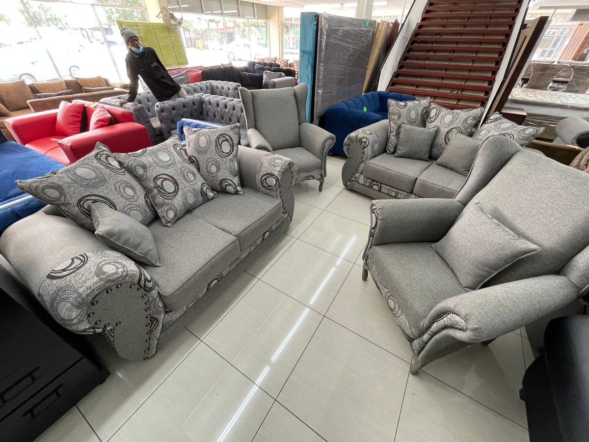 Protea 4PC Lounge Suite — Chrome Furnishers